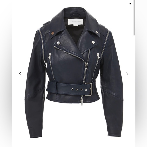 Veronica Beard | Jackets & Coats | Jylan Leather Moto Jacket | Poshmark